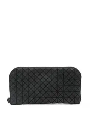 Issey Miyake Geometric Zip Wallet - Black