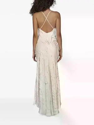 MIA PECULIAR V-neck Maxi Dress