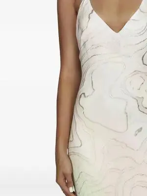 MIA PECULIAR V-neck Maxi Dress