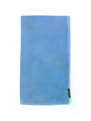 Faliero Sarti Frayed Scarf - Blue