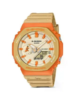 Maison Kitsuné Cork Octagon Watch 45mm - Neutrals