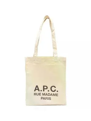 A.p.c. Lou Rue Tote Bag - Neutrals