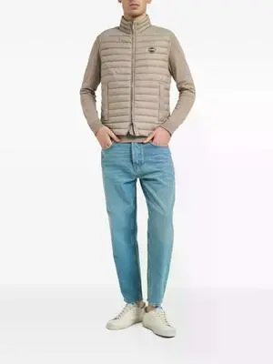 COLMAR Quilted Zip Gilet - Neutrals