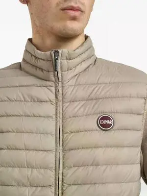 COLMAR Quilted Zip Gilet - Neutrals