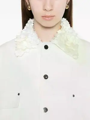 Plan C Floral Collar Jacket
