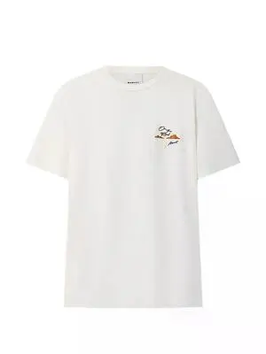 MARANT Honore Embroidery Round-neck T-shirt