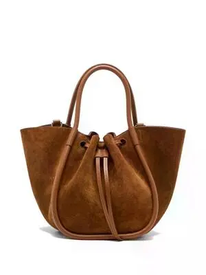 Proenza Schouler Small Ruched Tote Bag - Brown