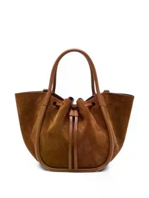 Proenza Schouler Small Ruched Tote Bag - Brown