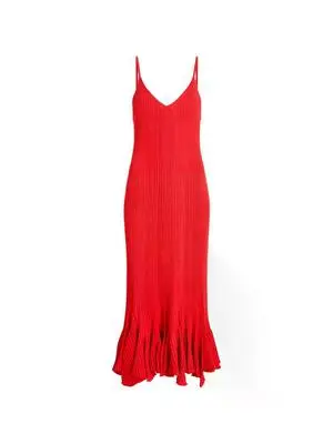 Women's Flared Hem Midi Day Dresses