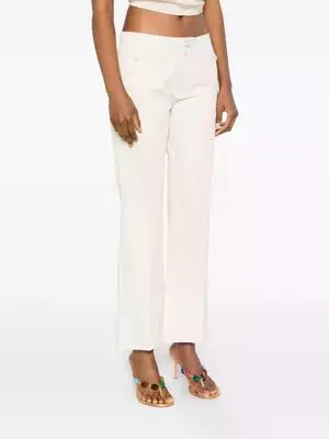 Etro Buttoned Straight Leg Trousers