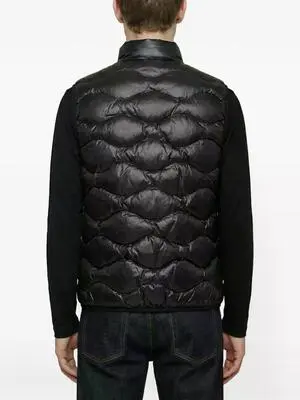 BLAUER. Quilted Gilet - Black