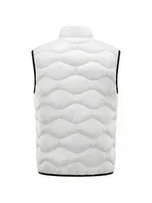 BLAUER. Textured Zip Gilet