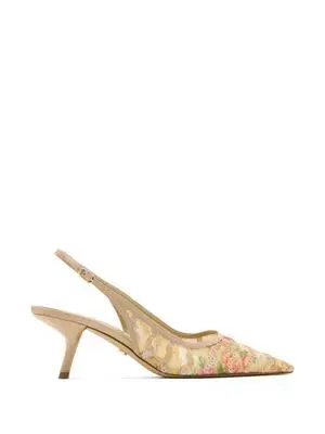 Sam Edelman 60mm Bianka Rivera Heeled Pumps - Neutrals
