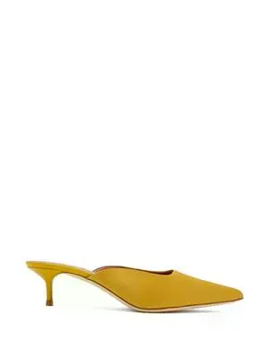 Staud 50mm Leather Heeled Mules