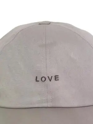 Rick Owens Lettering-embroidered Baseball Cap
