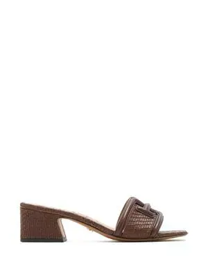 Sam Edelman 45mm Waylon Heeled Sandals - Brown