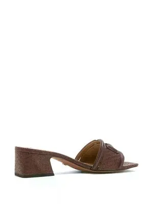 Sam Edelman 45mm Waylon Heeled Sandals - Brown