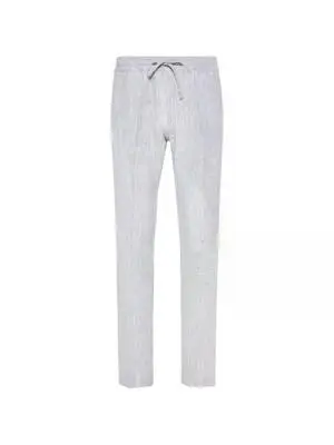 Fedeli Striped Drawstring Trousers