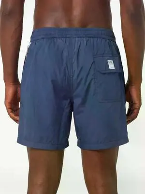 Fedeli Madeira Drawstring Swim Shorts - Blue