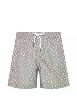 Fedeli Patterned Beach Shorts