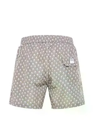 Fedeli Patterned Beach Shorts
