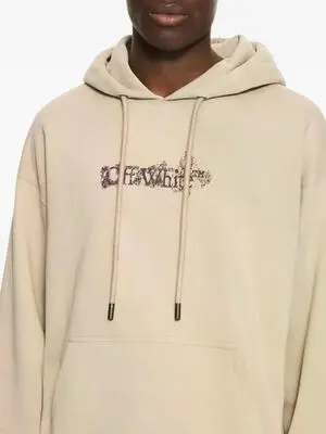 Off-White Heraldic Arrow Drawstring Hoodie