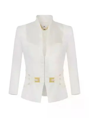 Elisabetta Franchi Blazer With Gold-tone Hardware