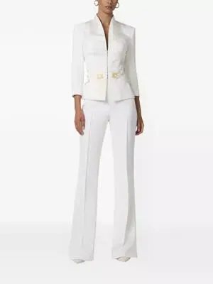 Elisabetta Franchi Blazer With Gold-tone Hardware