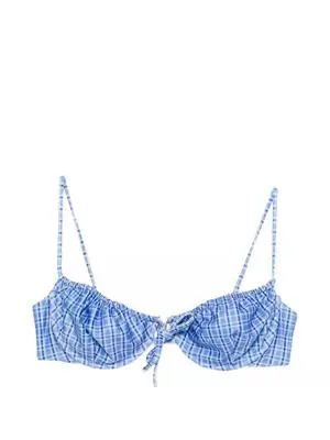 Faithfull The Brand Ombra Bikini Top - Blue