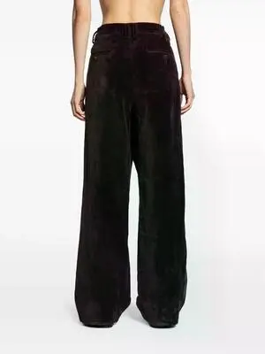 ZIGGY CHEN Pleated Wide-leg Trousers