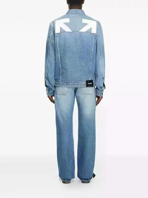 Off-White Half Arrow Denim Skate Jacket