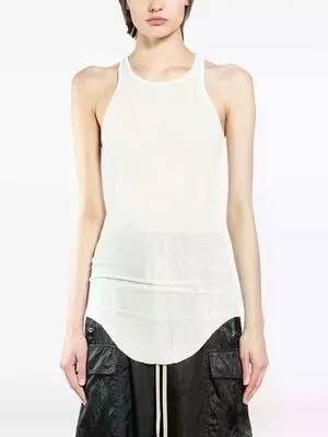 Rick Owens Ribbed Top - White