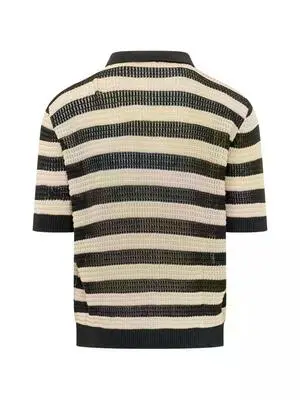 A PAPER KID Striped Short-sleeve Shirt