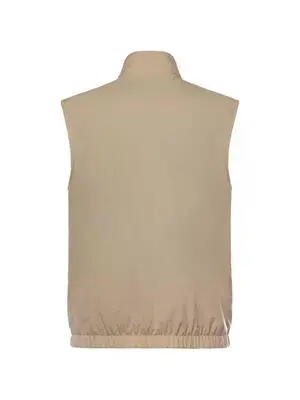 Loro Piana Zip-up Collarless Gilet