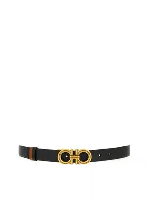FERRAGAMO Reversible And Adjustable Gancini Belt