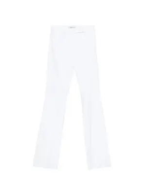 Max Mara Flared Trousers - White