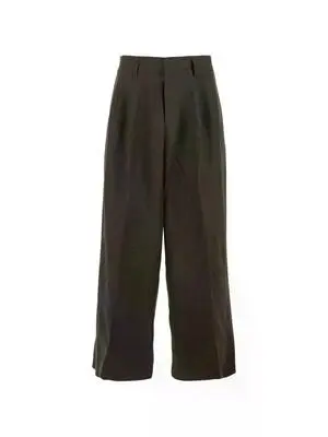 ERL Pleated Trousers - Brown