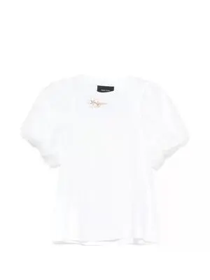 Simone Rocha Puff-sleeve T-shirt - White
