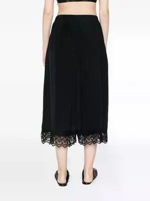 Simone Rocha Lace-trim Cropped Trousers