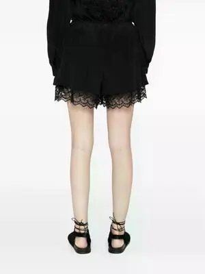 Simone Rocha Lace-trim Mini Shorts