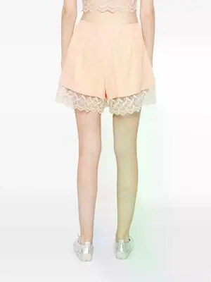 Simone Rocha Lace-trim Mini Shorts