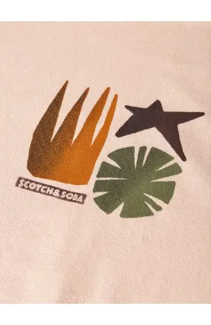 Scotch & Soda Graphic Cotton T-shirt