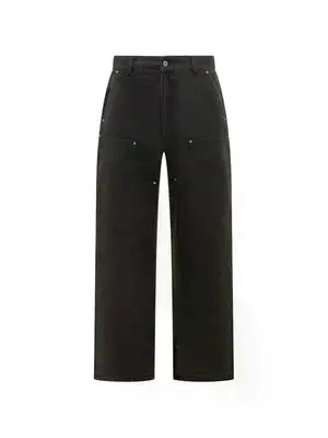 REPRESENT Heaton Workwear Regular-fit Trousers - Black