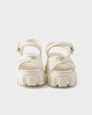 Prada Monolith Rubber Sandals