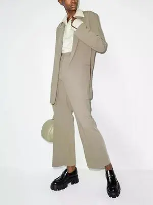 THE FRANKIE SHOP Isla Wide-leg Trousers - Neutrals