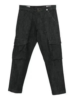 MYTHS Cargo Jeans With Belt Loops