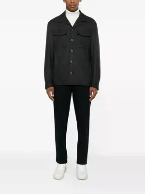 MYTHS Flap-pockets Buttoned Overshirt