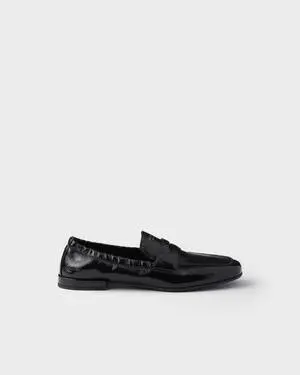 Prada Shuffle Patent Leather Loafers