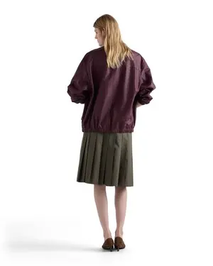 Prada Poplin Midi-skirt - Green