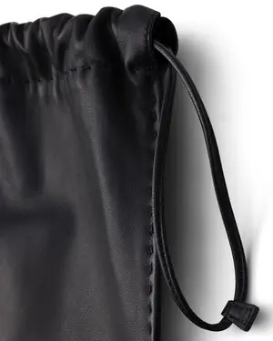 Prada Nappa Leather Pouch - Black